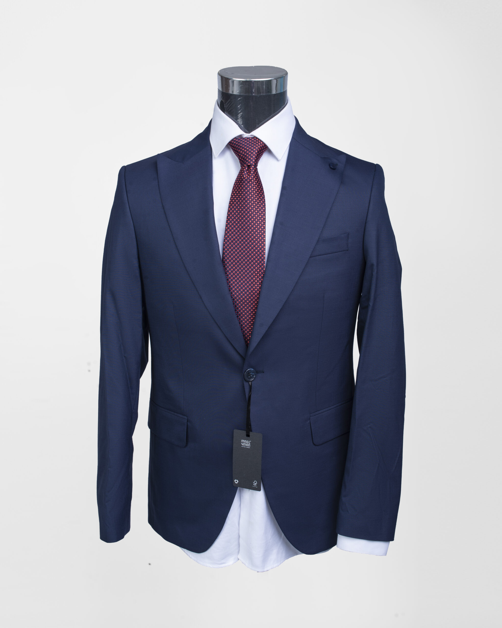 Two Piece Navy Blue Suit – Madeforman