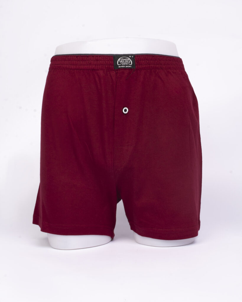 Plain Red Boxers – Full Cotton – Madeforman